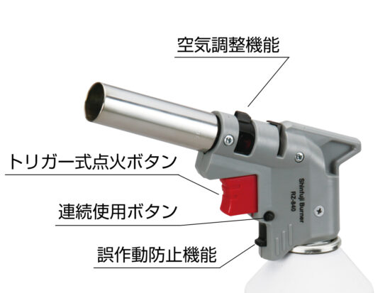 パワートーチ RZ-840 | Shinfuji Burner